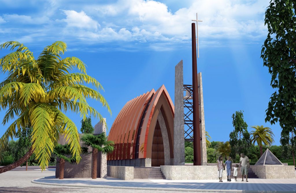 Church in Corisco Island, Guinea Equatorial